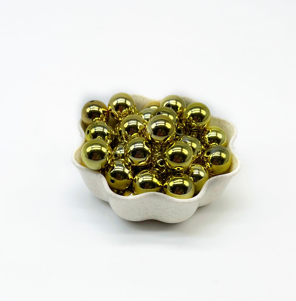 12mm Beads - CHROME FINISH – www.glittergallery.com.au