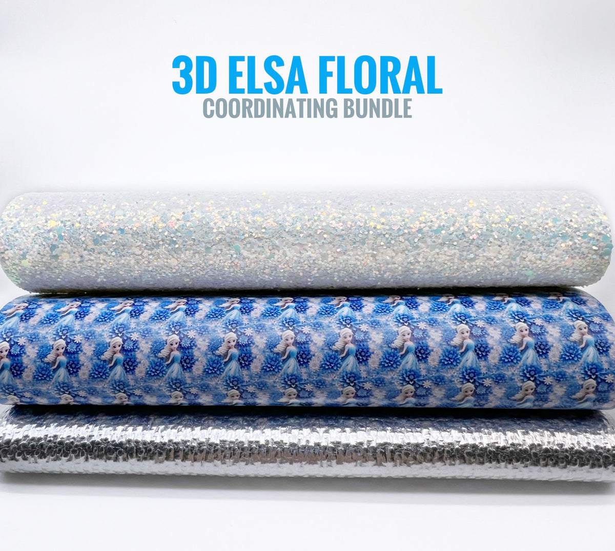 3D Elsa Floral - Co-ordinating Bundle – www.glittergallery.com.au