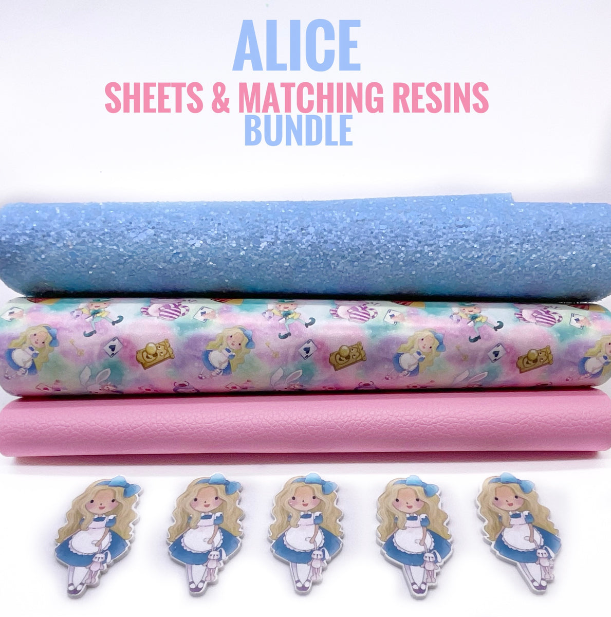 Alice Matching Sheets & Resins Bundle – www.glittergallery.com.au