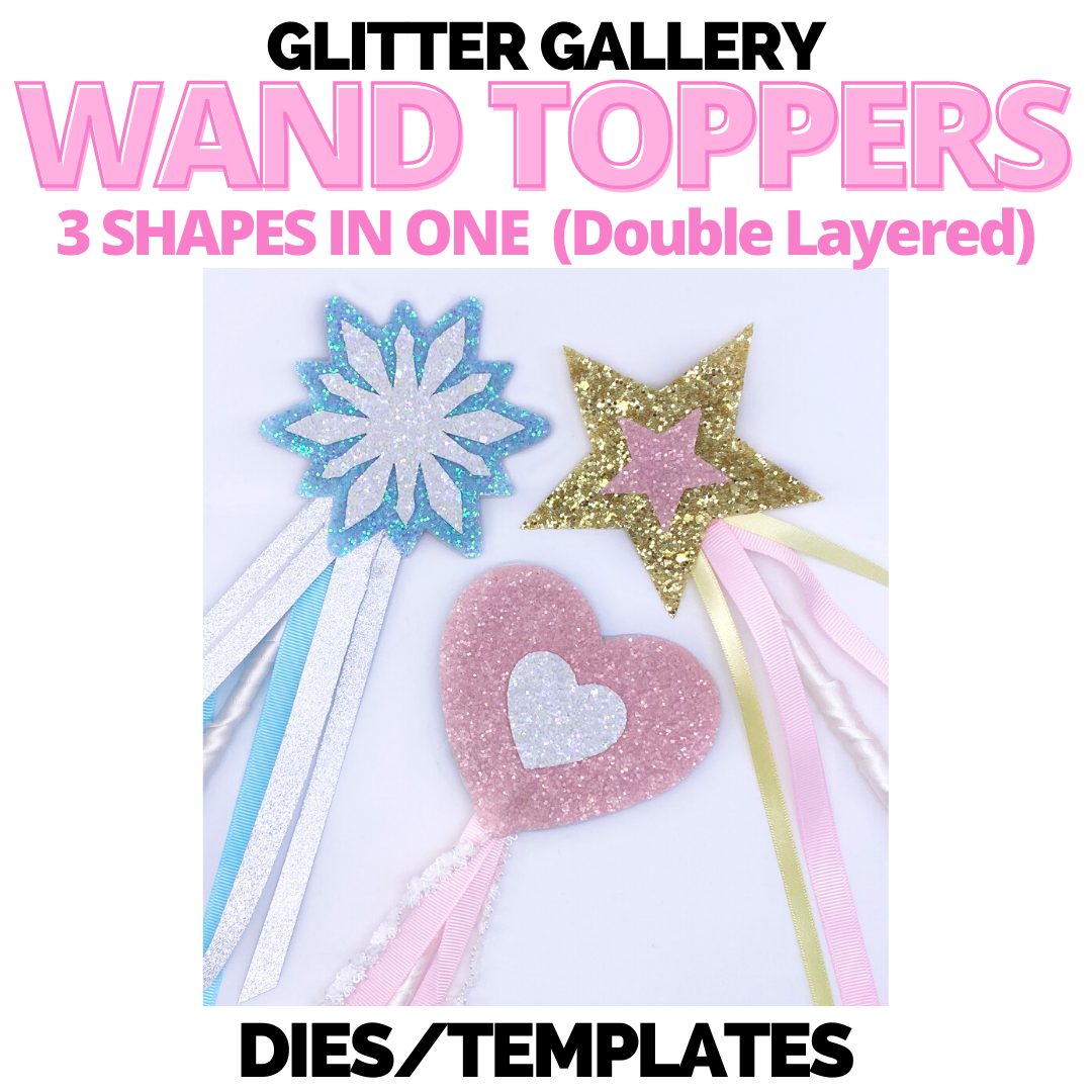 Wand Toppers TEMPLATE – www.glittergallery.com.au