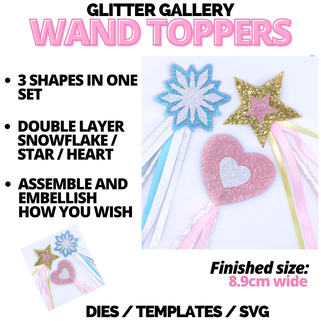 Wand Toppers TEMPLATE – www.glittergallery.com.au